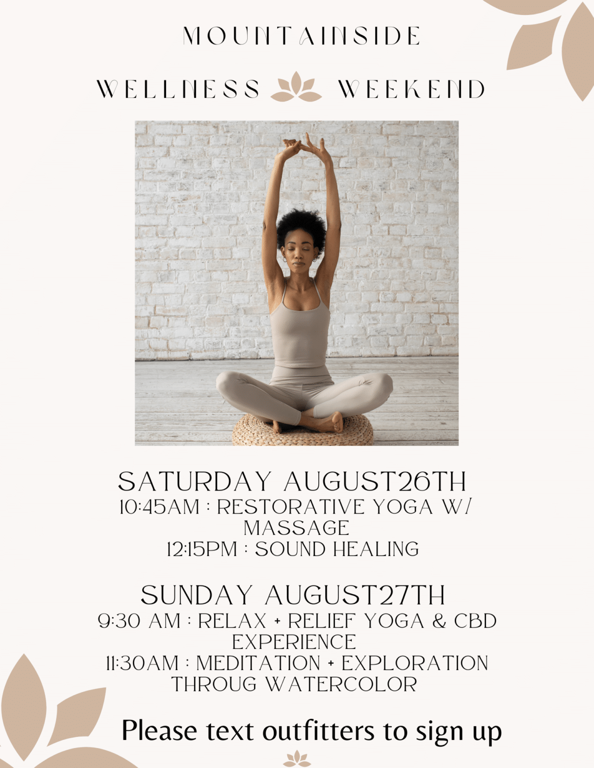 Wellness Weekend | Mountainside Northstar